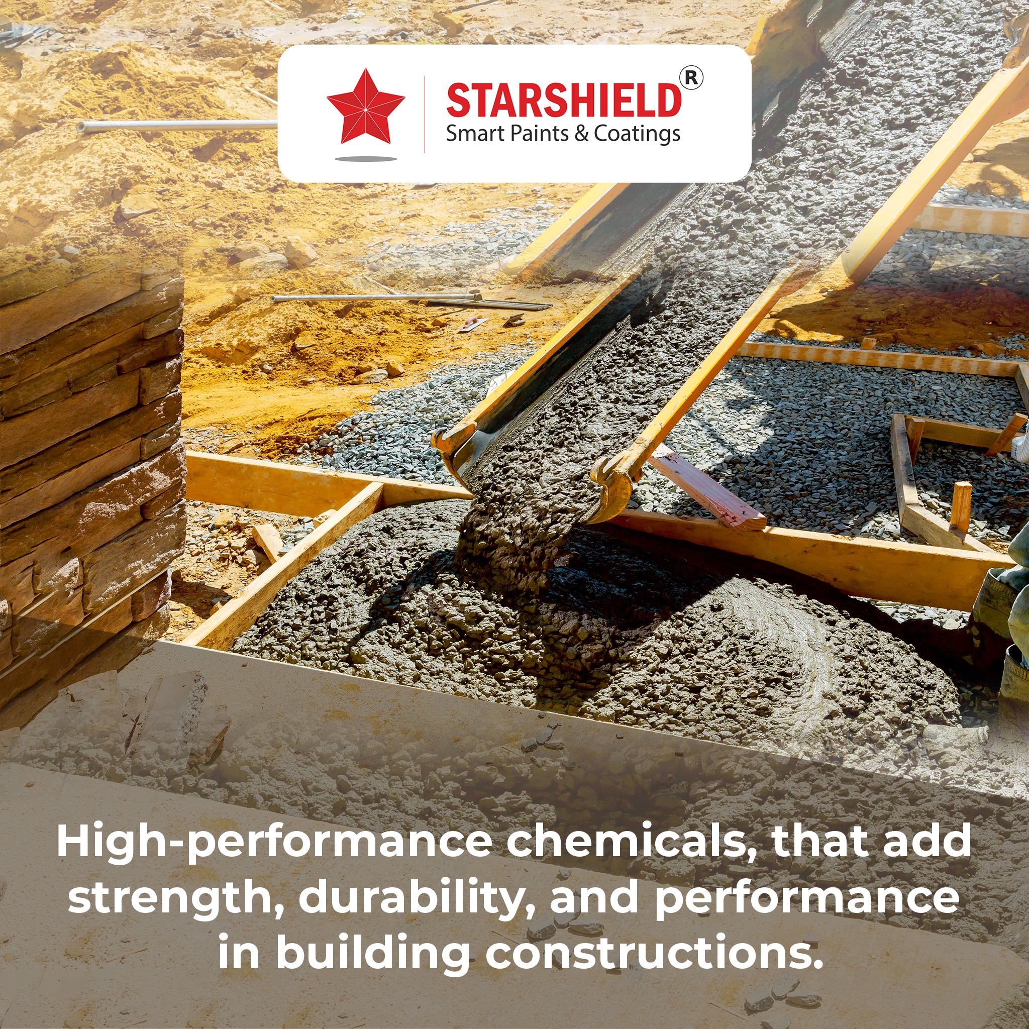 Construction Chemicals – StarShield- Smart Paints & Coatings