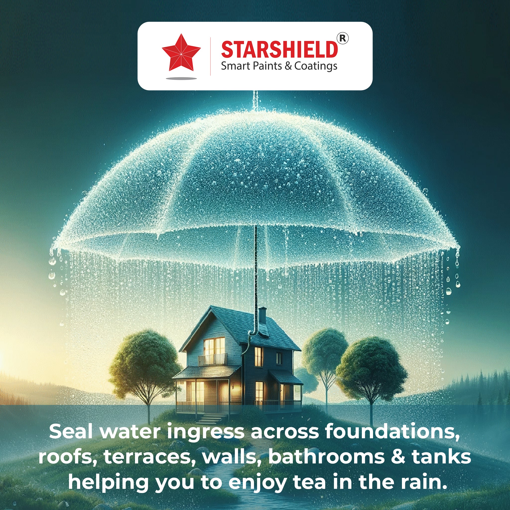 Waterproofing – StarShield- Smart Paints & Coatings