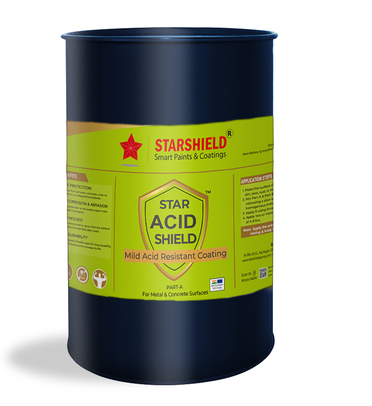 STAR ACID SHIELD – StarShield- Smart Paints & Coatings