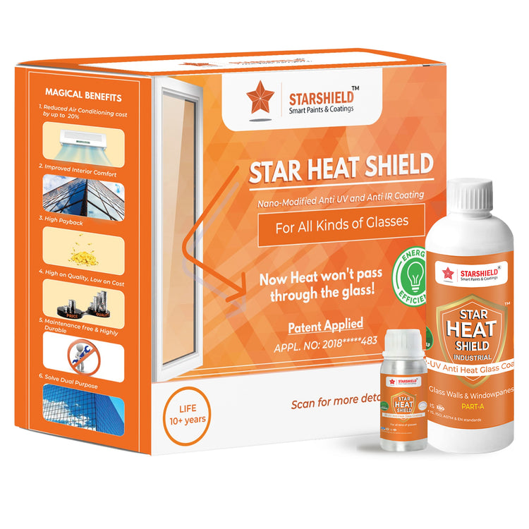 Transparent Heat Reflective Glass Coating | StarShield Paints – StarShield- Smart Paints & Coatings