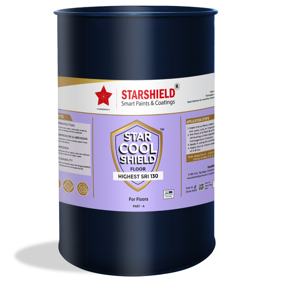 Floor Coating by StarShield Paints | Star Cool Shield Floor ...