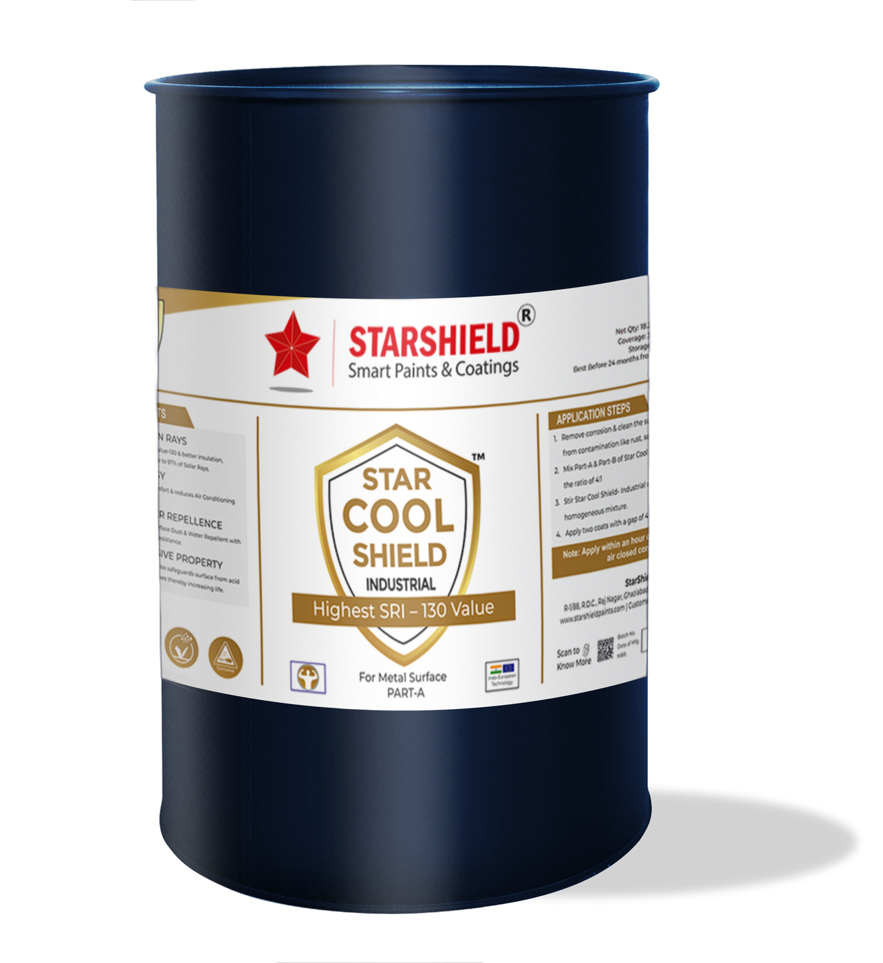 Heat Reflective High Albedo Paint for Industrial Roofs – StarShield ...