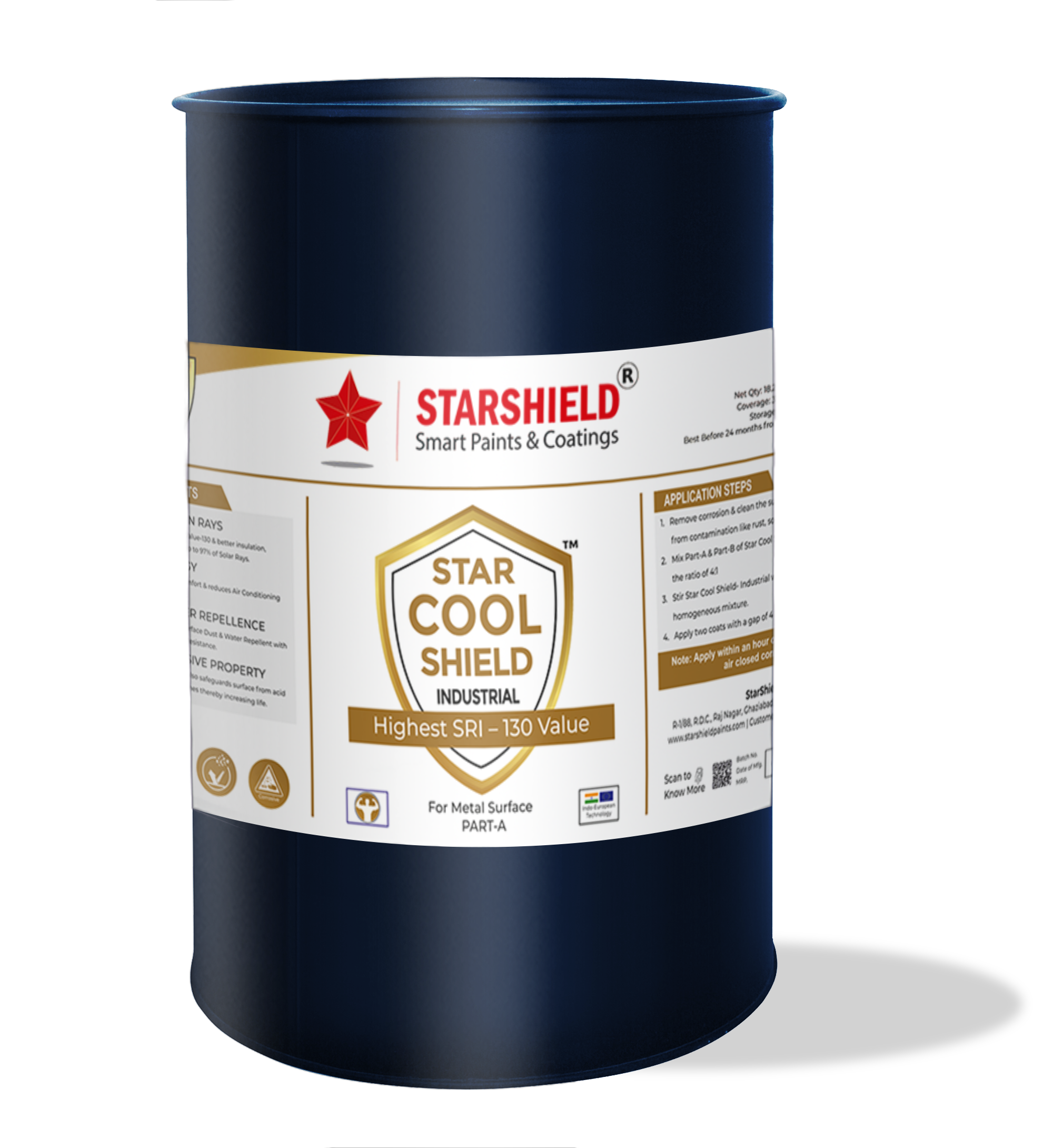 Heat Reflective High Albedo Paint for Industrial Roofs – StarShield ...