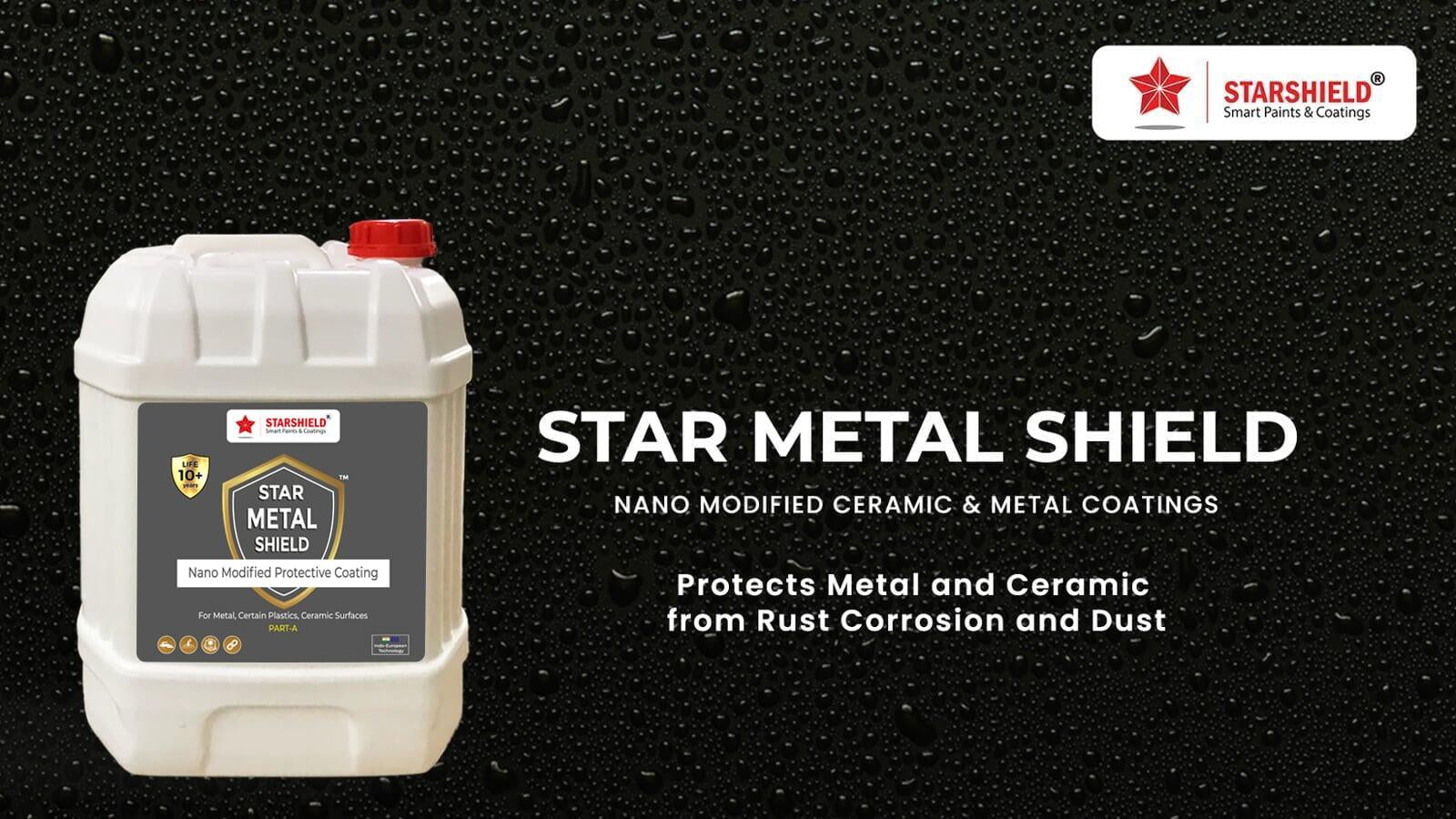 Durable Metal Coating | Star Metal Shield by StarShield – StarShield- Smart Paints & Coatings