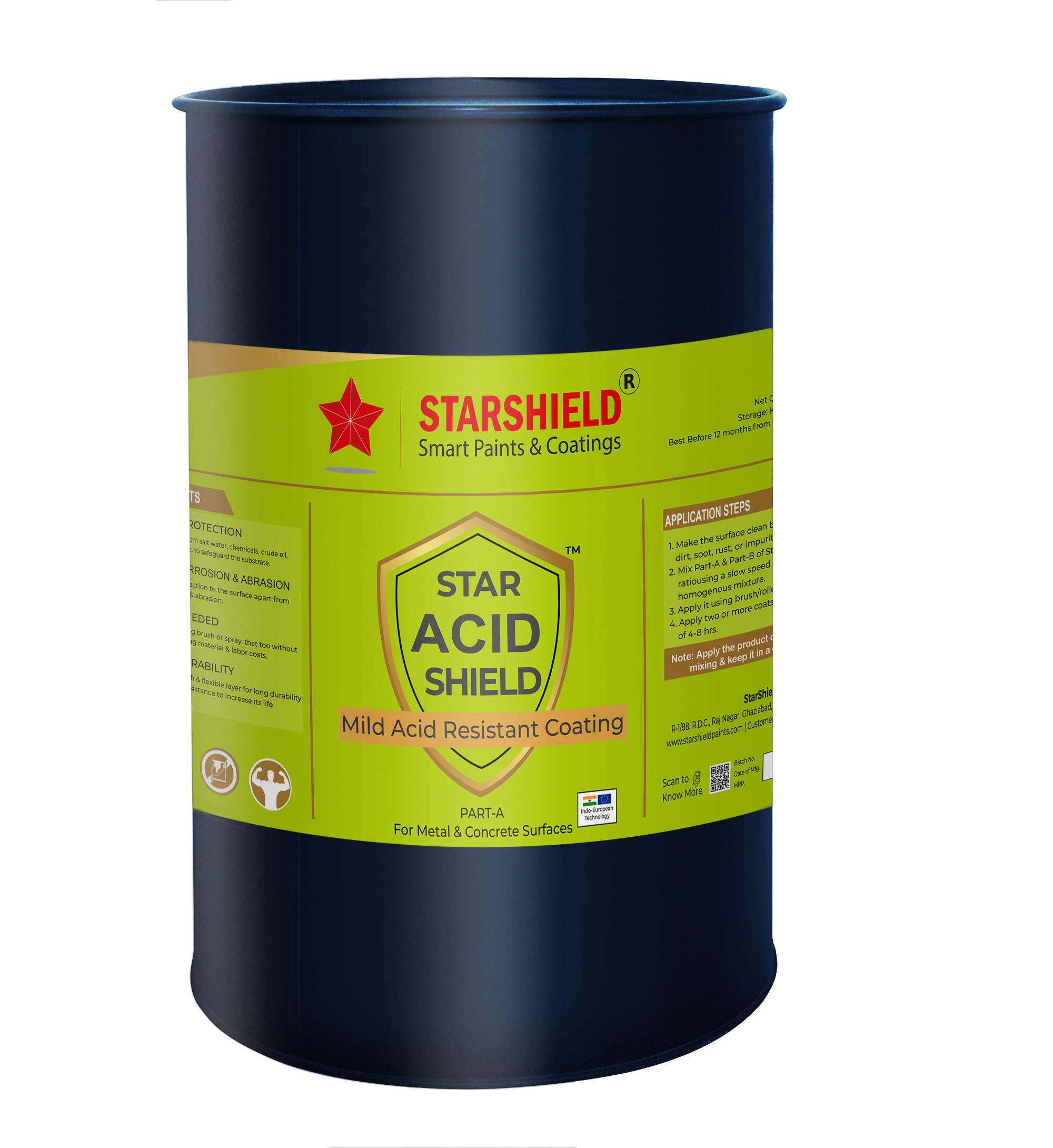Acid Resistant Coating – Star Acid Shield | StarShield Paints ...